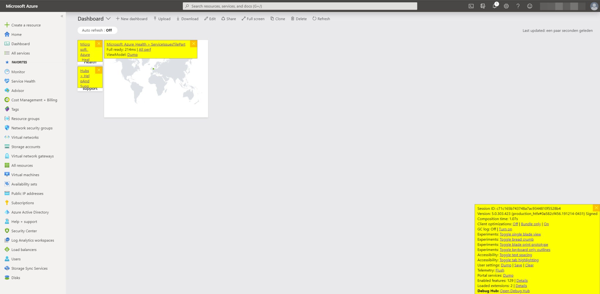 Azure Tip: Use Ctrl+Alt+D to check Azure Portal load times – Wim Matthyssen