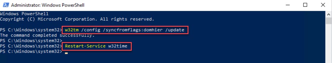 Hyper-V: Configure Time Synchronization for a virtual Domain Controller ...