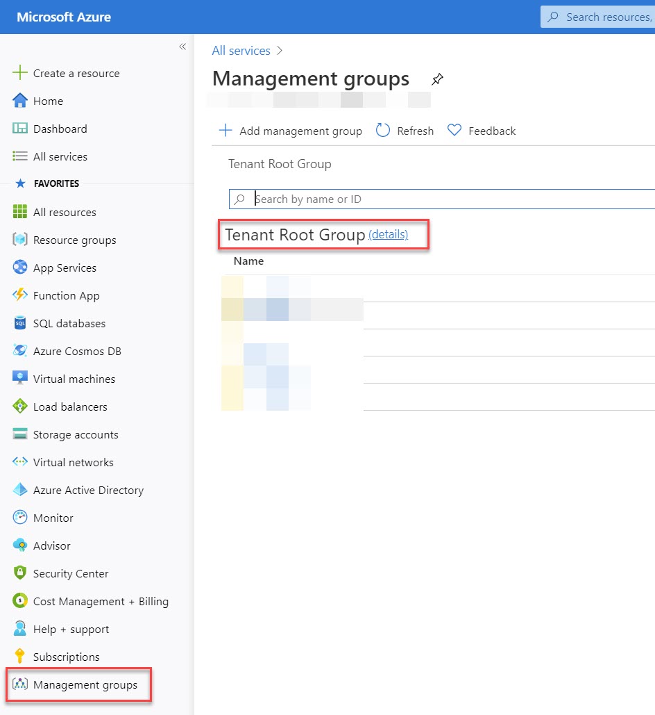 Azure Governance: How to change the display name of the Root management ...