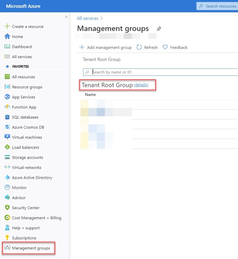 Azure Governance: How to change the display name of the Root management ...