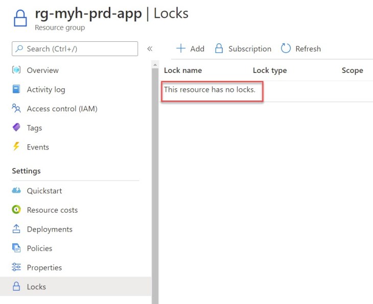 Delete an Azure resource lock with Azure PowerShell – Wim Matthyssen