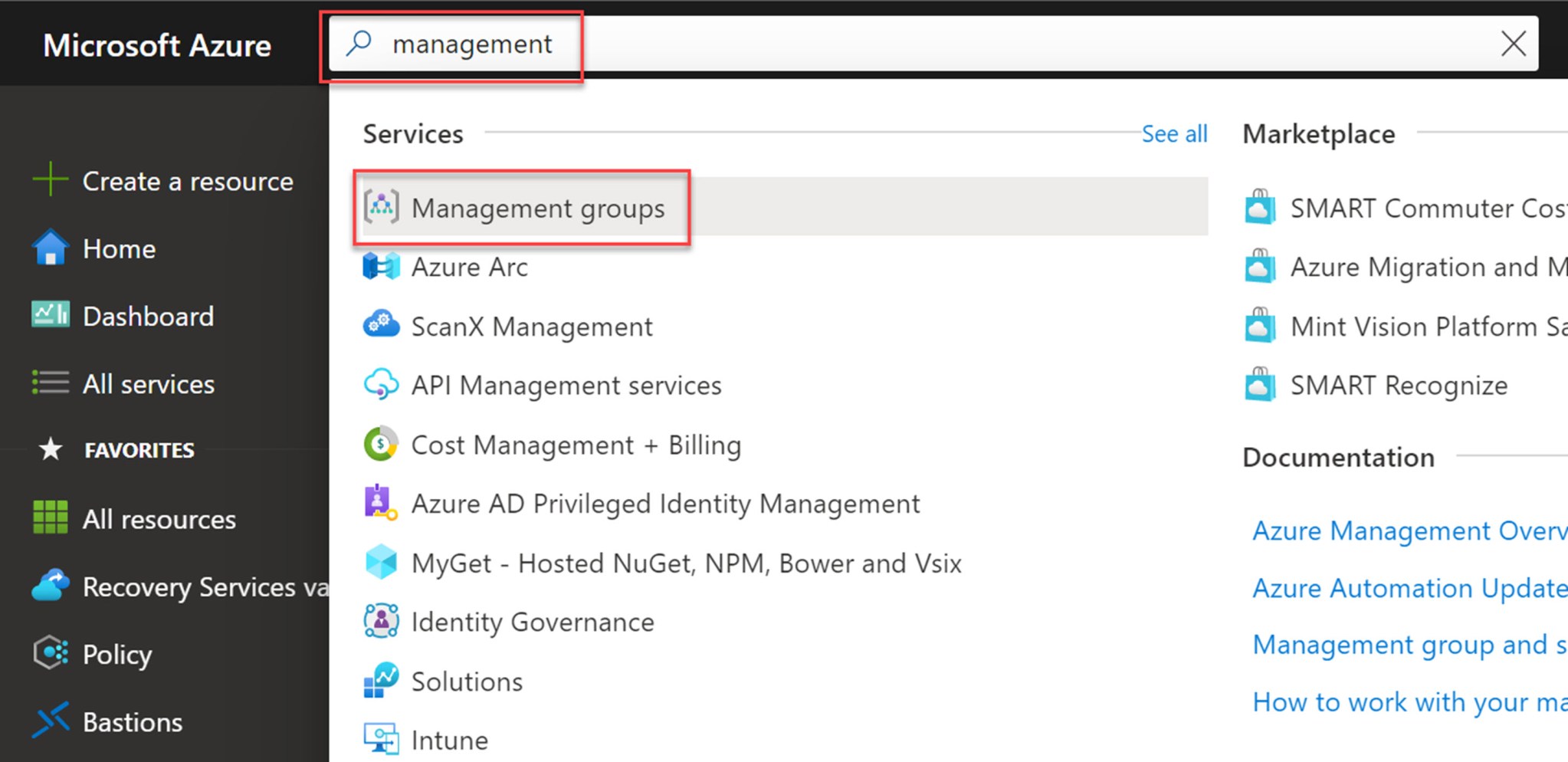 Azure Governance: How to change the default management group for new ...