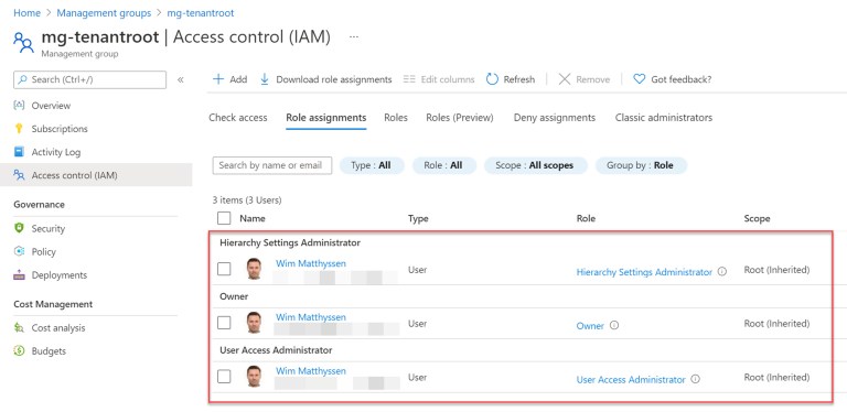 Azure Governance: How to change the default management group for new ...