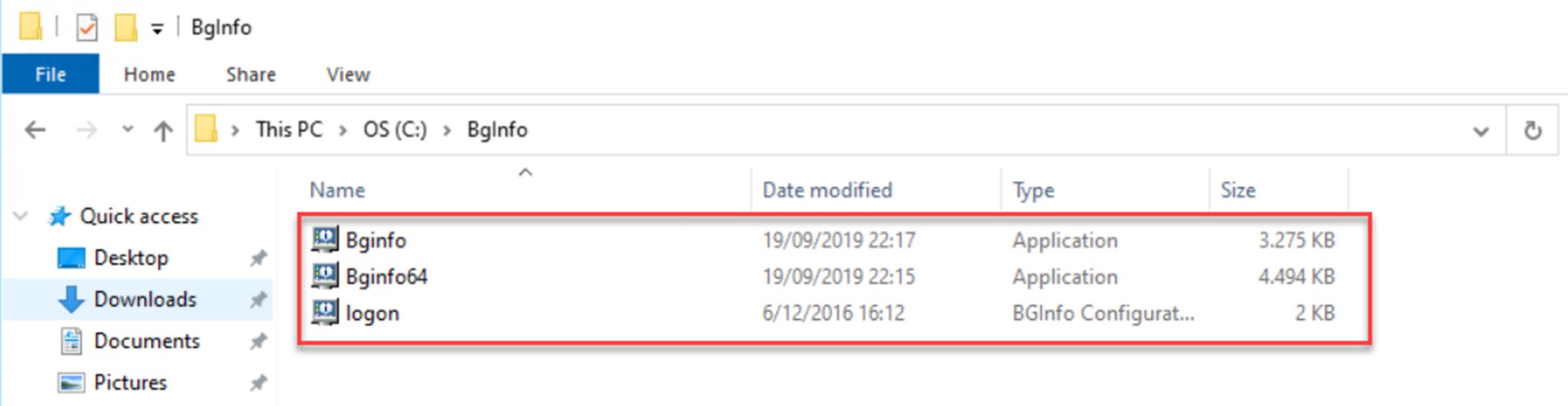 Powershell Bginfo Deployment Script For Windows Server 2016 2019 And 5721