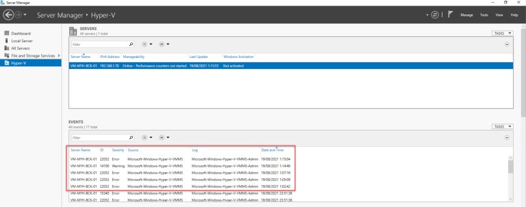 How to fix Hyper-V Event ID errors 41, 15340 and 15350 when running the ...