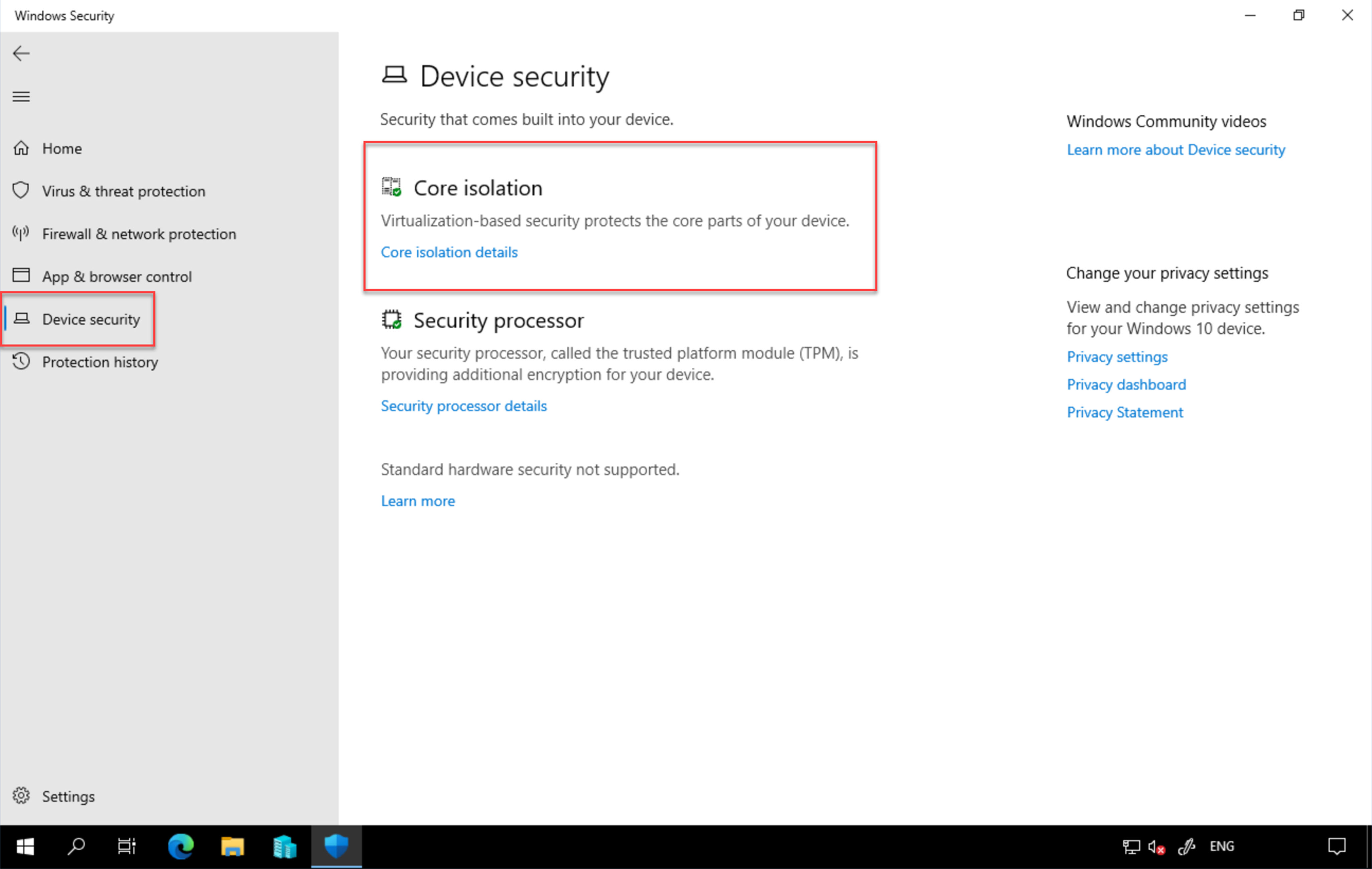 Hyper-V: Enable Core Isolation and Memory Integrity on a Windows Server ...