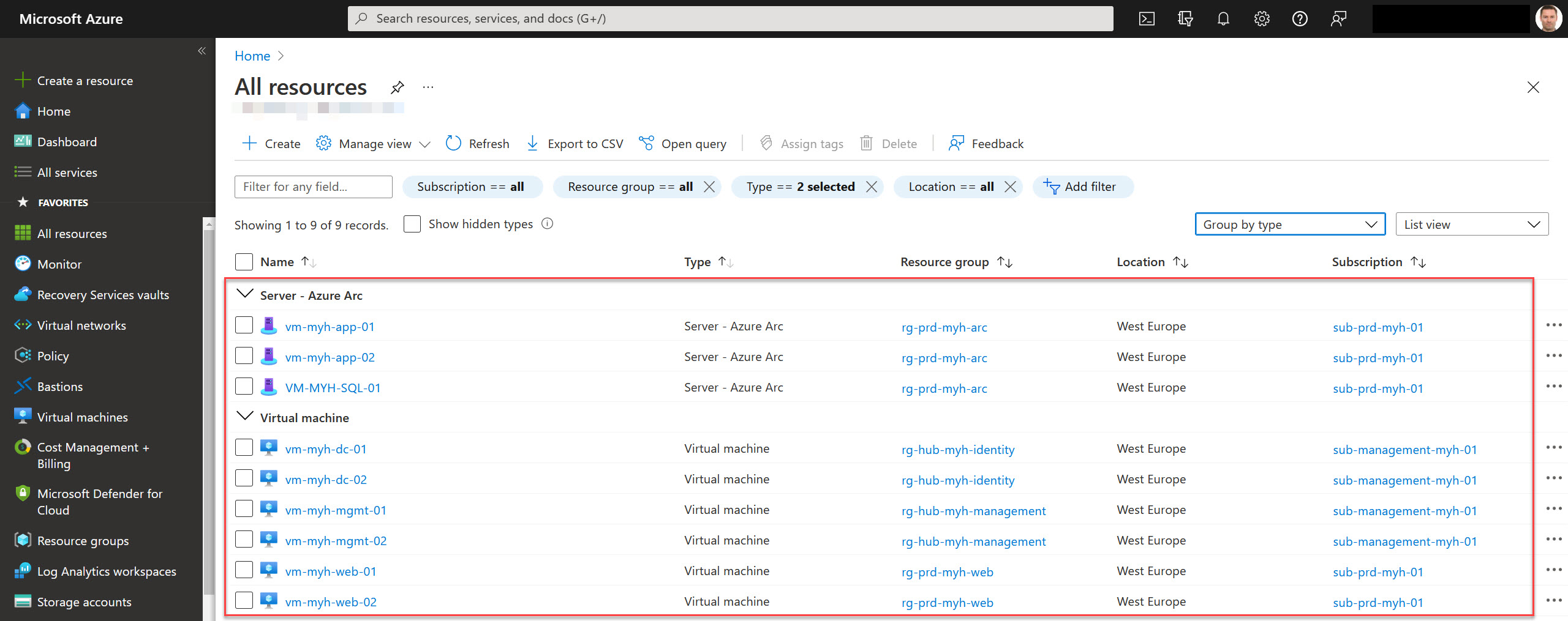 Azure Tip: List all your Azure Arc-enabled servers together with your ...