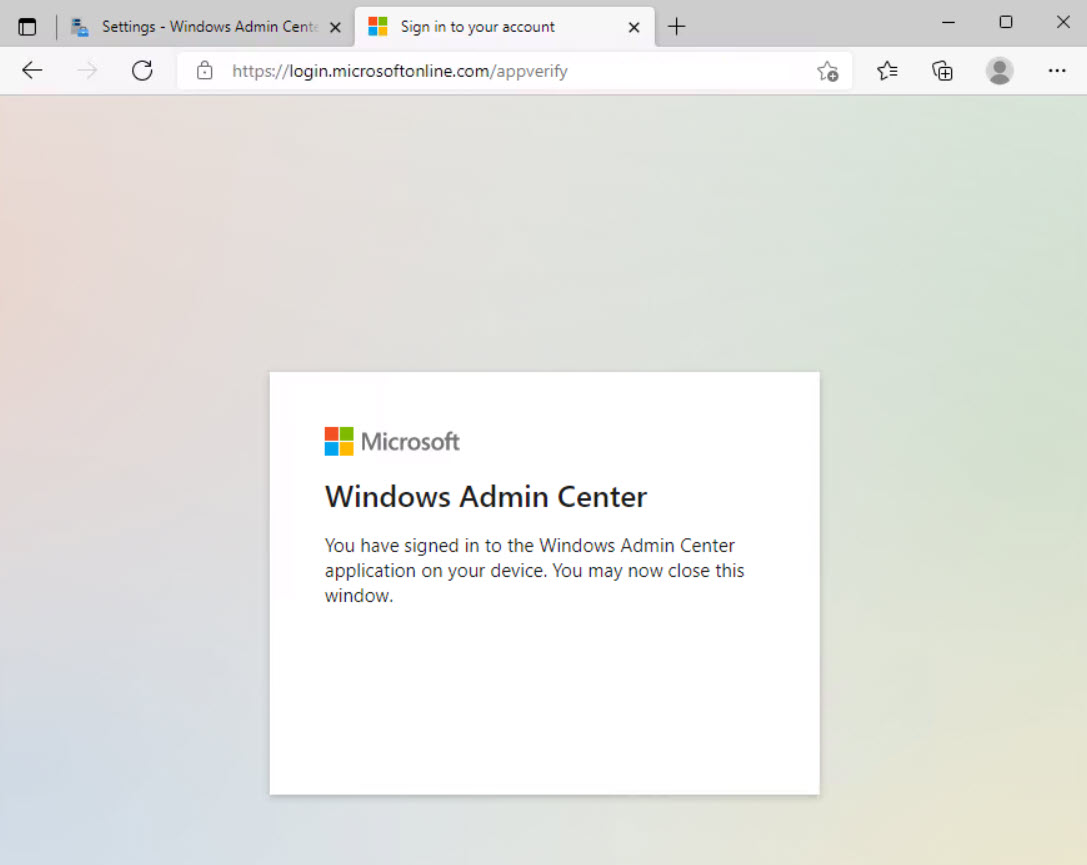 How to register Windows Admin Center with Azure – Wim Matthyssen