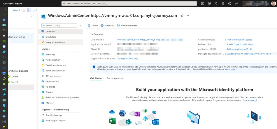 How to register Windows Admin Center with Azure – Wim Matthyssen