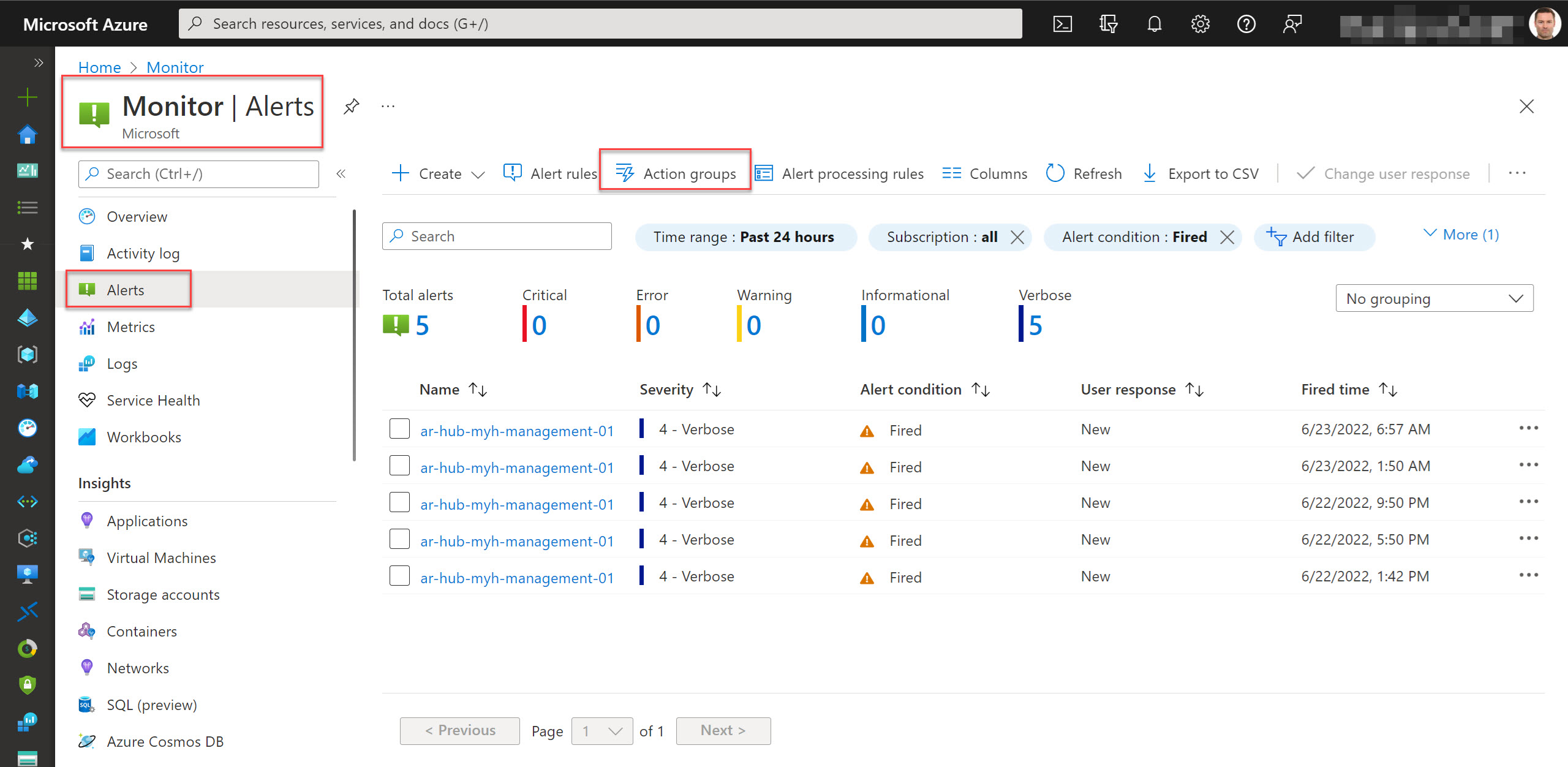 Create an Azure Monitor action group with Azure PowerShell – Wim Matthyssen