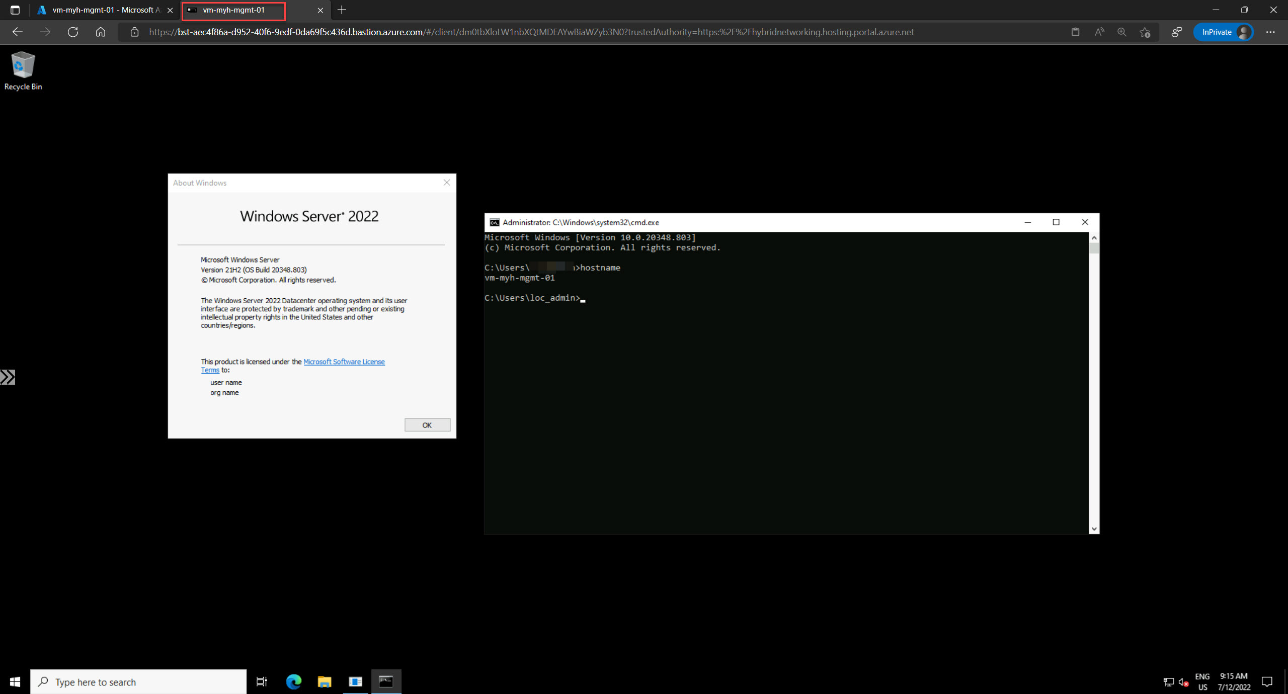Azure Bastion: Set the minimum required roles to access a virtual ...