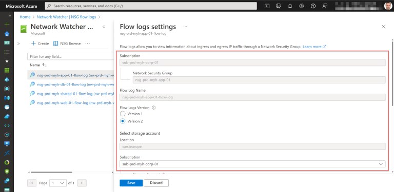 Azure Networking: Configure NSG Flow Logs for all NSGs in an Azure ...
