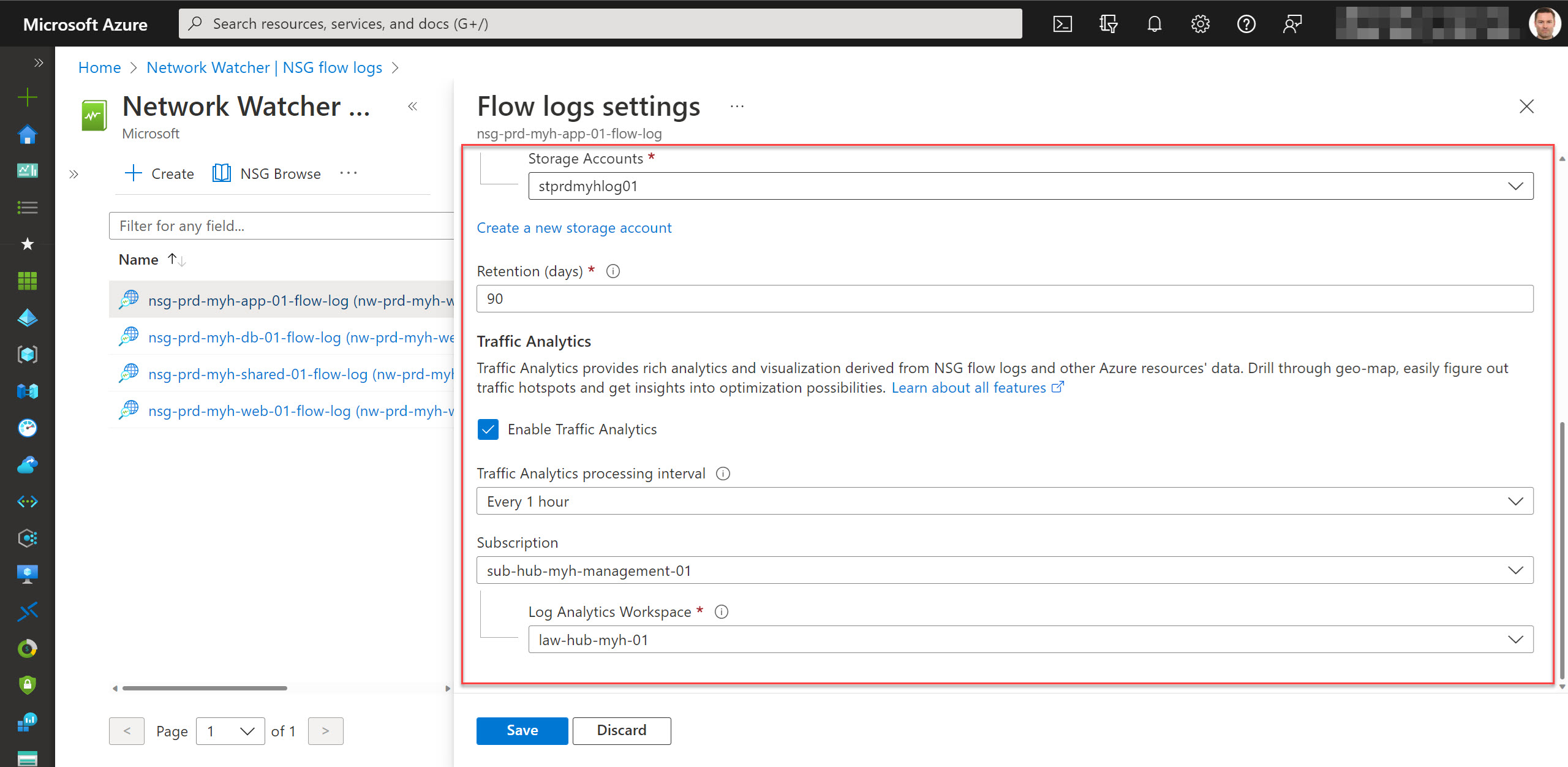 Azure Networking: Configure NSG Flow Logs for all NSGs in an Azure ...