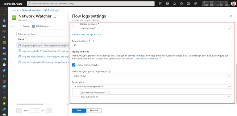 Azure Networking: Configure NSG Flow Logs for all NSGs in an Azure ...
