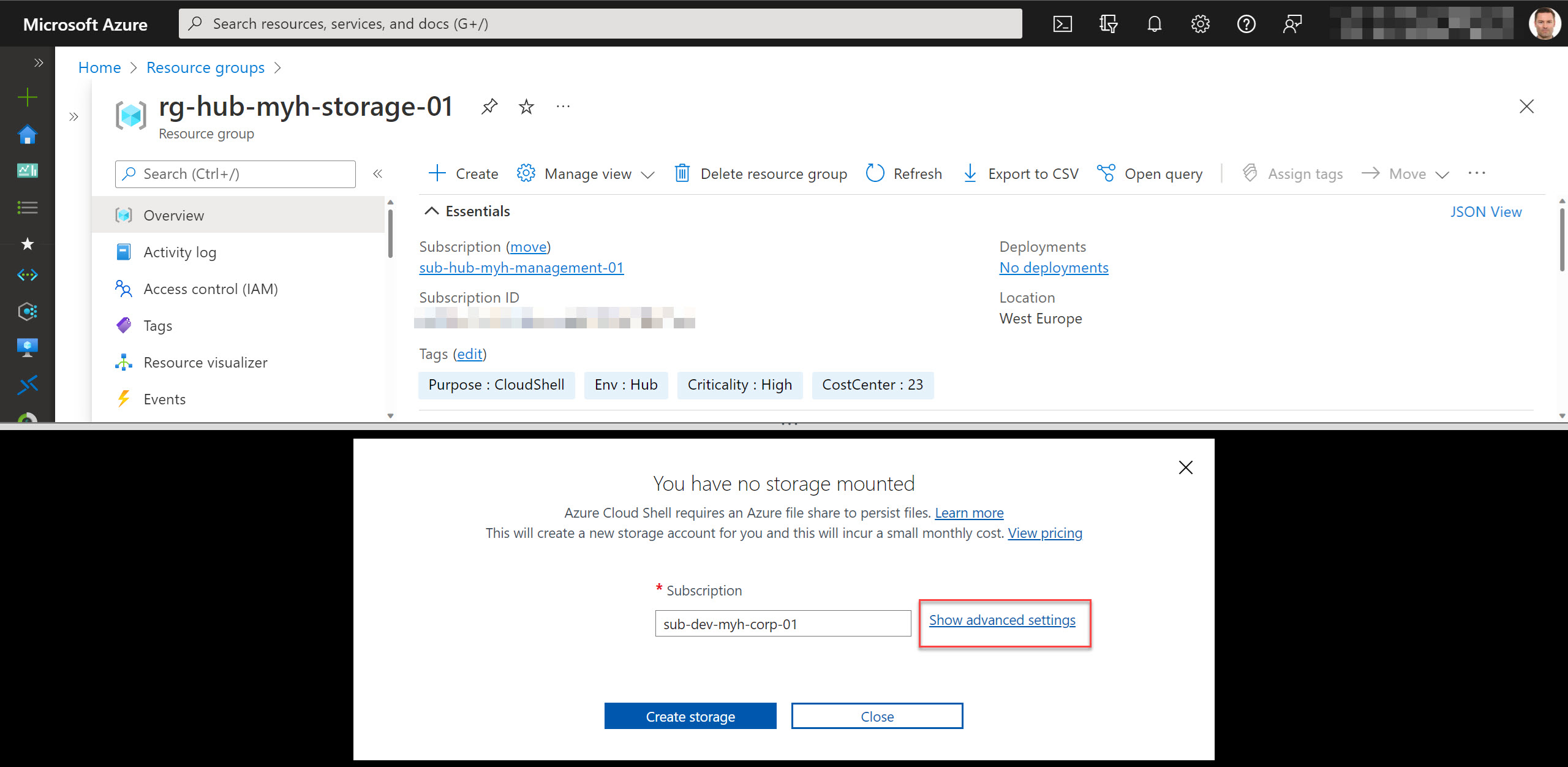 Setup Azure Cloud Shell with Azure PowerShell – Wim Matthyssen