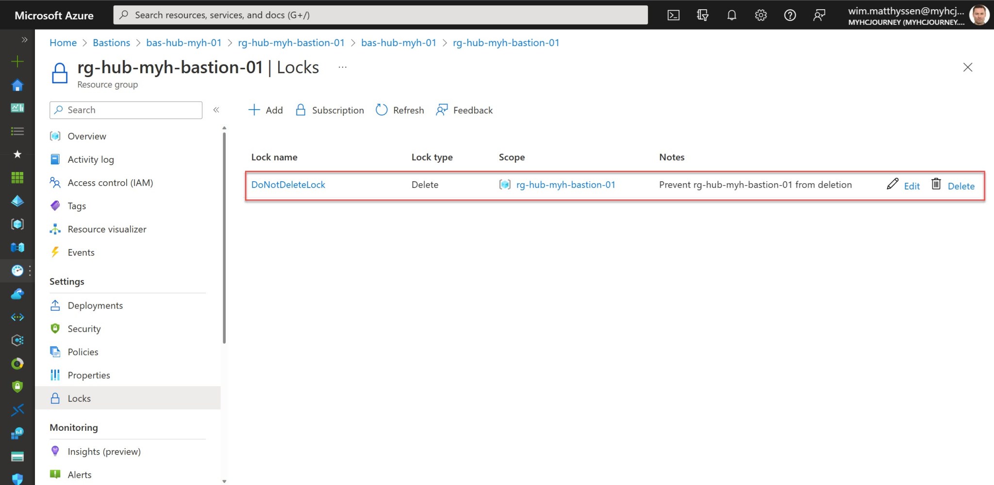 Azure Bastion: Switch Standard SKU to Basic SKU with Azure PowerShell ...