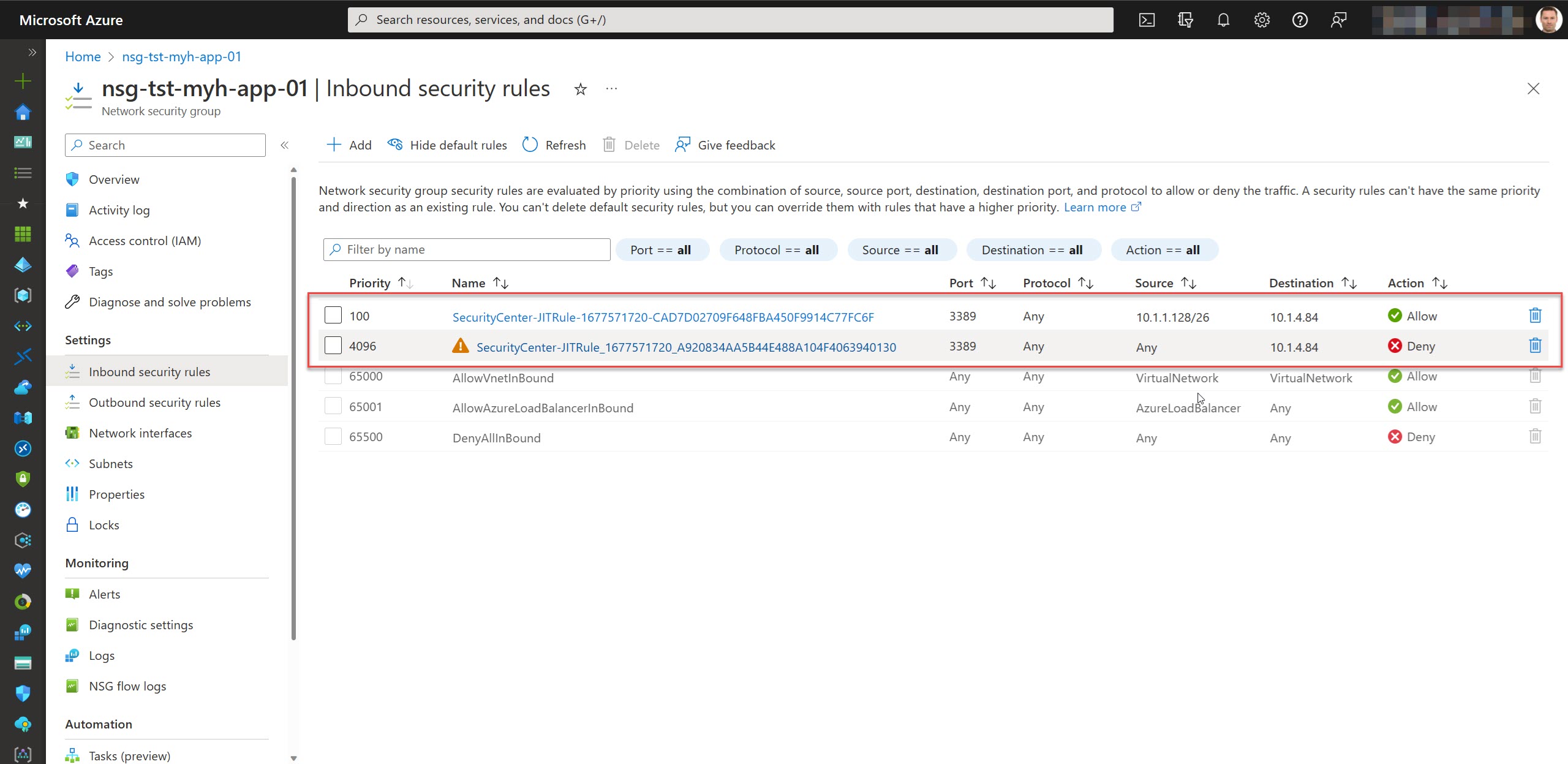 Azure Bastion: Combine JIT with Azure Bastion – Wim Matthyssen