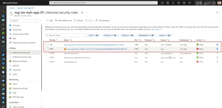 Azure Bastion: Combine JIT with Azure Bastion – Wim Matthyssen