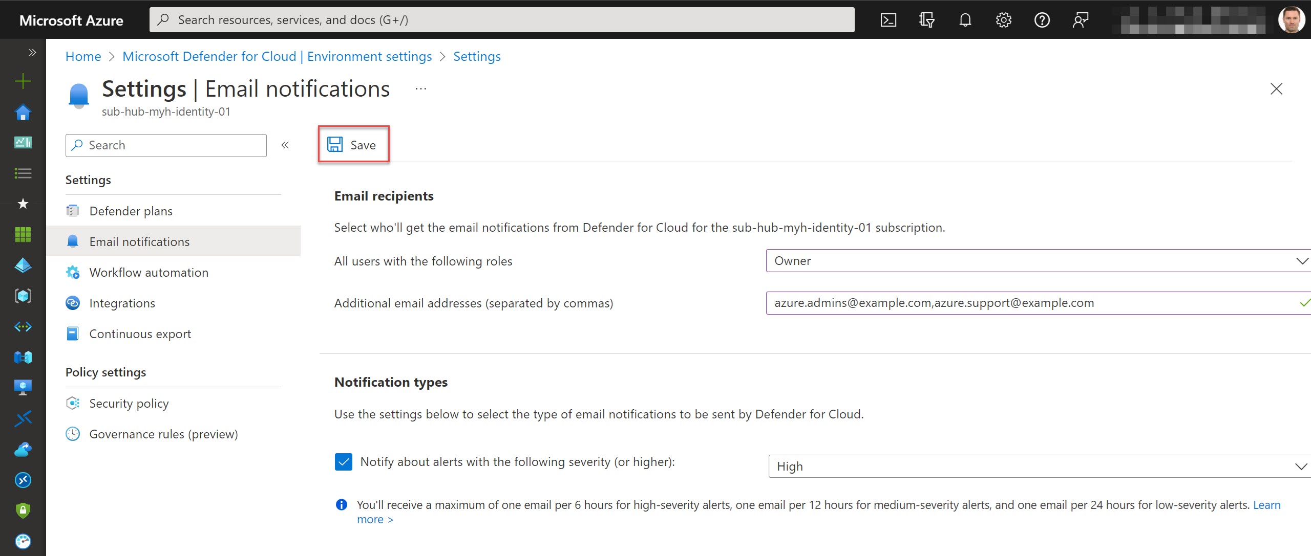 Azure Tip: Set up email notifications for high-severity security alerts ...