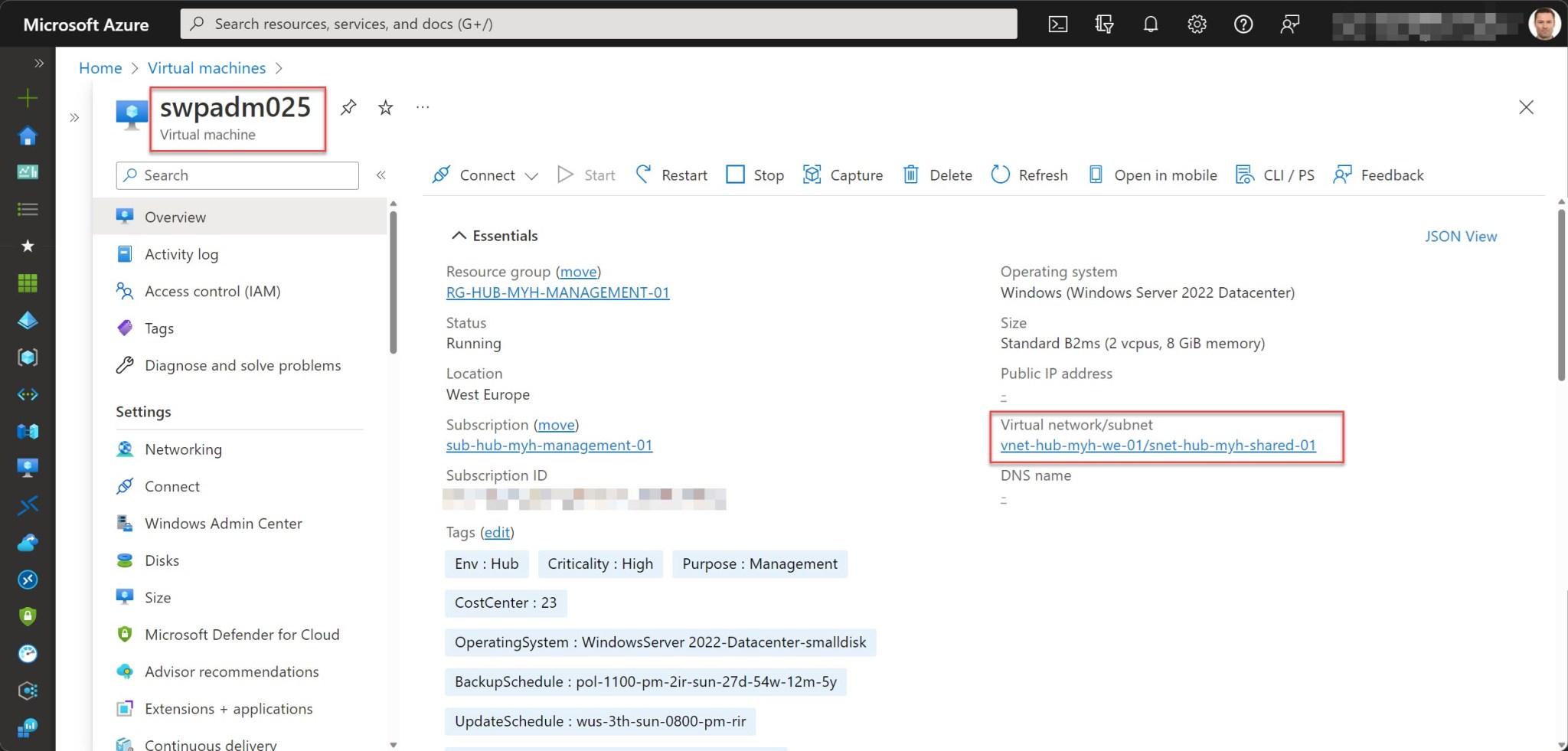 Connecting to an Azure Windows VM using an Azure PowerShell script and ...