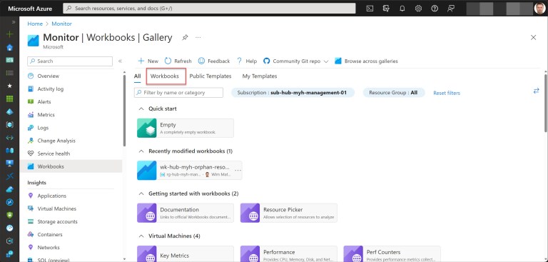 How to import and use community Azure Workbooks into your Azure ...