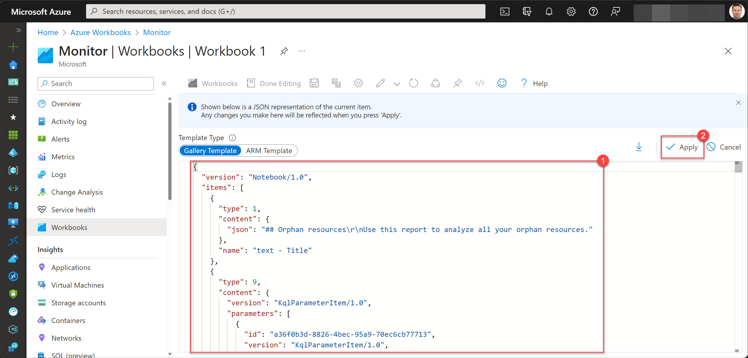 How to import and use community Azure Workbooks into your Azure ...