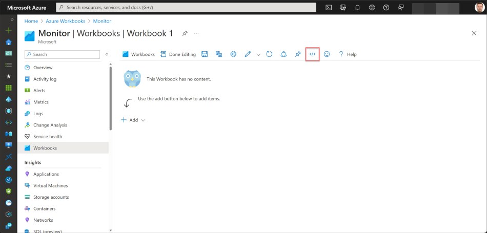 How to import and use community Azure Workbooks into your Azure ...