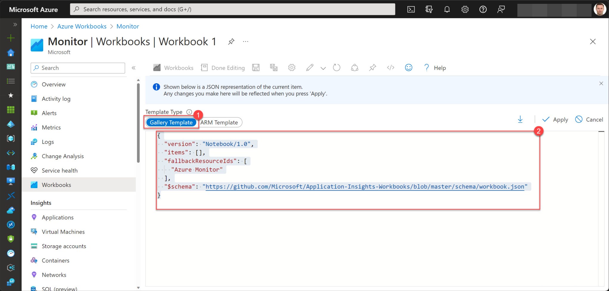 How to import and use community Azure Workbooks into your Azure environment – Wim Matthyssen