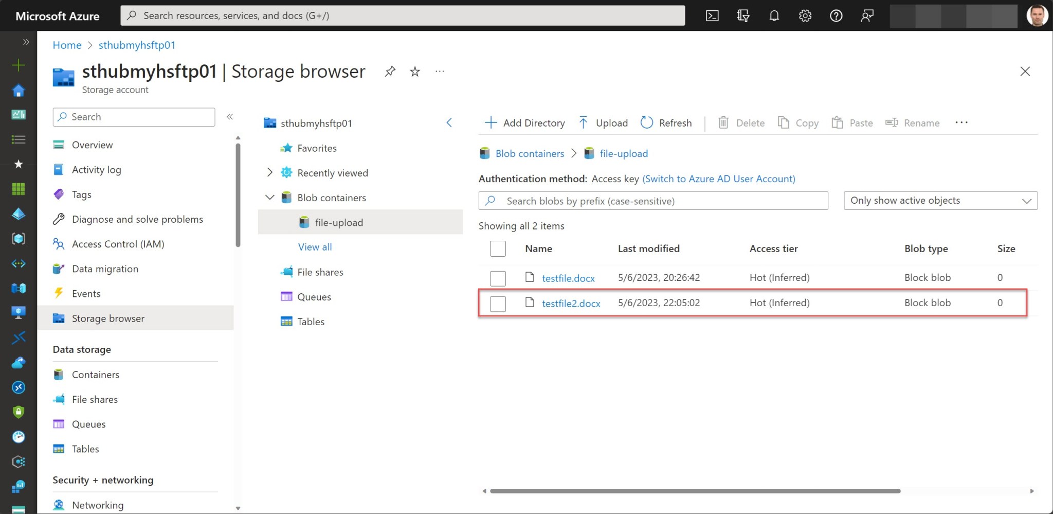 Connect and transfer files to an SFTP enabled storage account – Wim ...