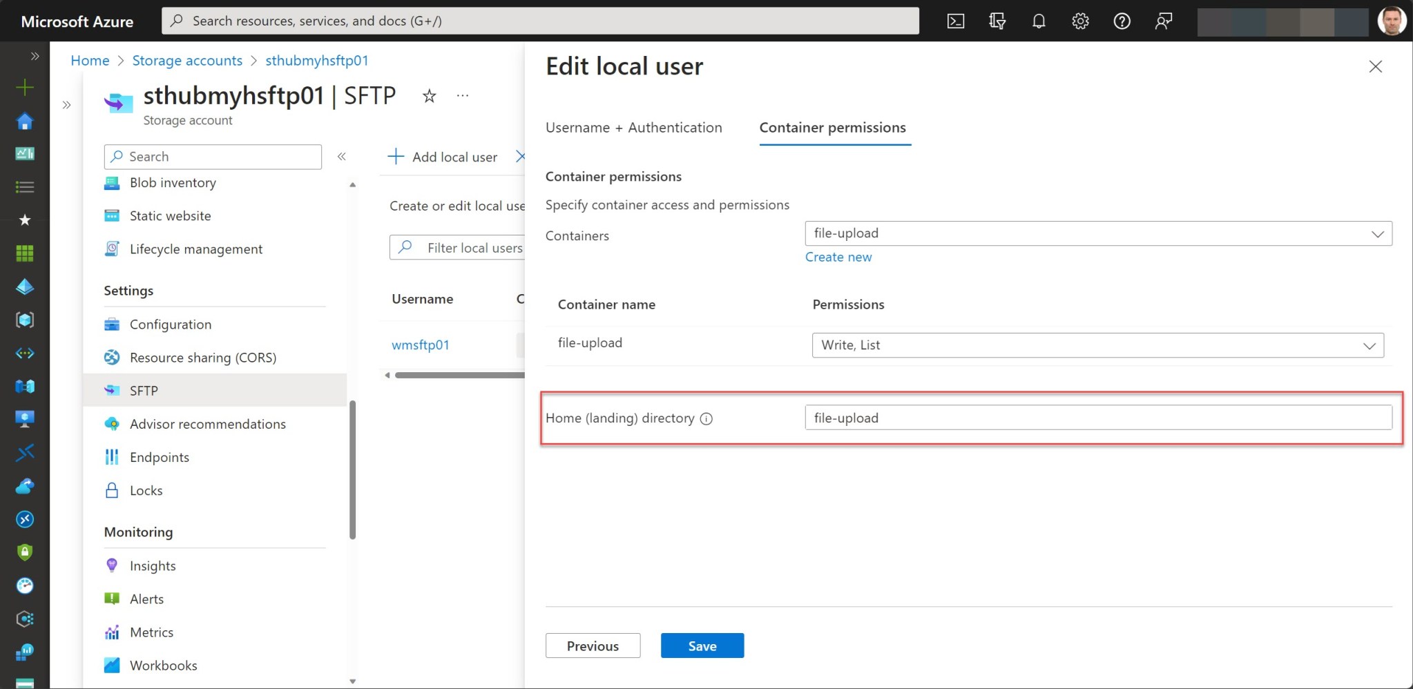 Connect and transfer files to an SFTP enabled storage account – Wim ...