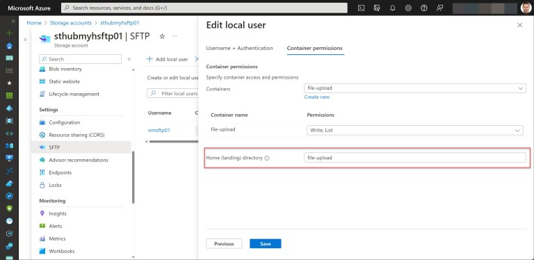 Connect and transfer files to an SFTP enabled storage account – Wim ...