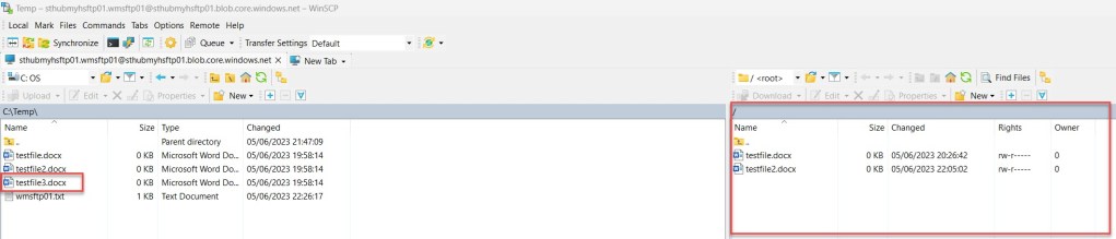 Connect and transfer files to an SFTP enabled storage account – Wim ...