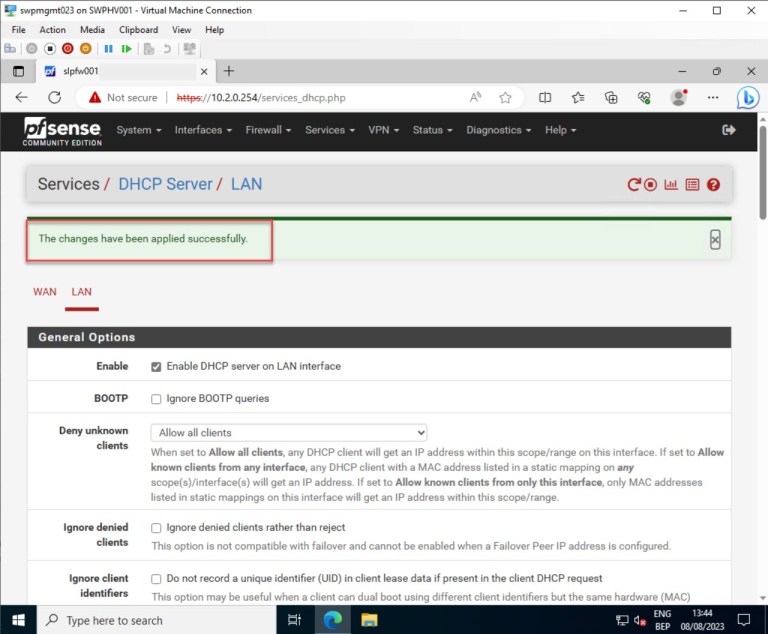How to configure advanced settings for pfSense running within a Hyper-V VM – Wim Matthyssen