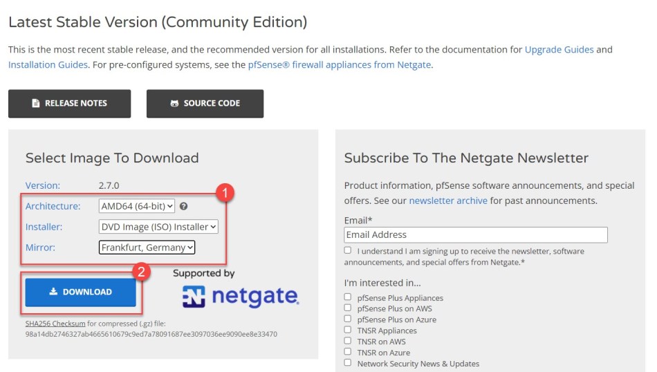 How to install and configure pfSense within a Hyper-V VM – Wim Matthyssen