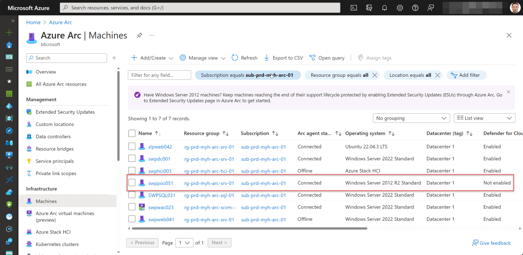 Azure Arc: Set up Extended Security Updates for your Windows Server ...