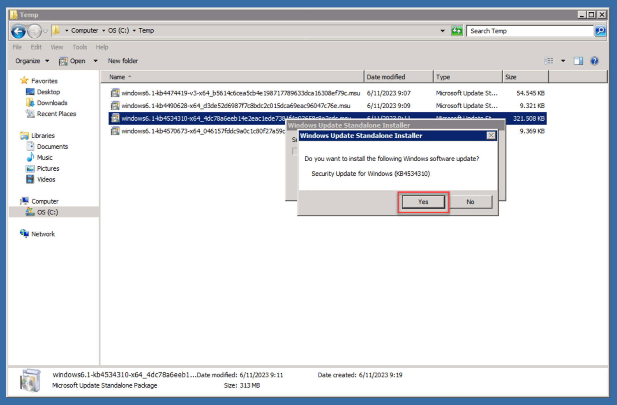 Resolve Windows Update Error “Code 80072EFE” on a Windows Server 2008 ...