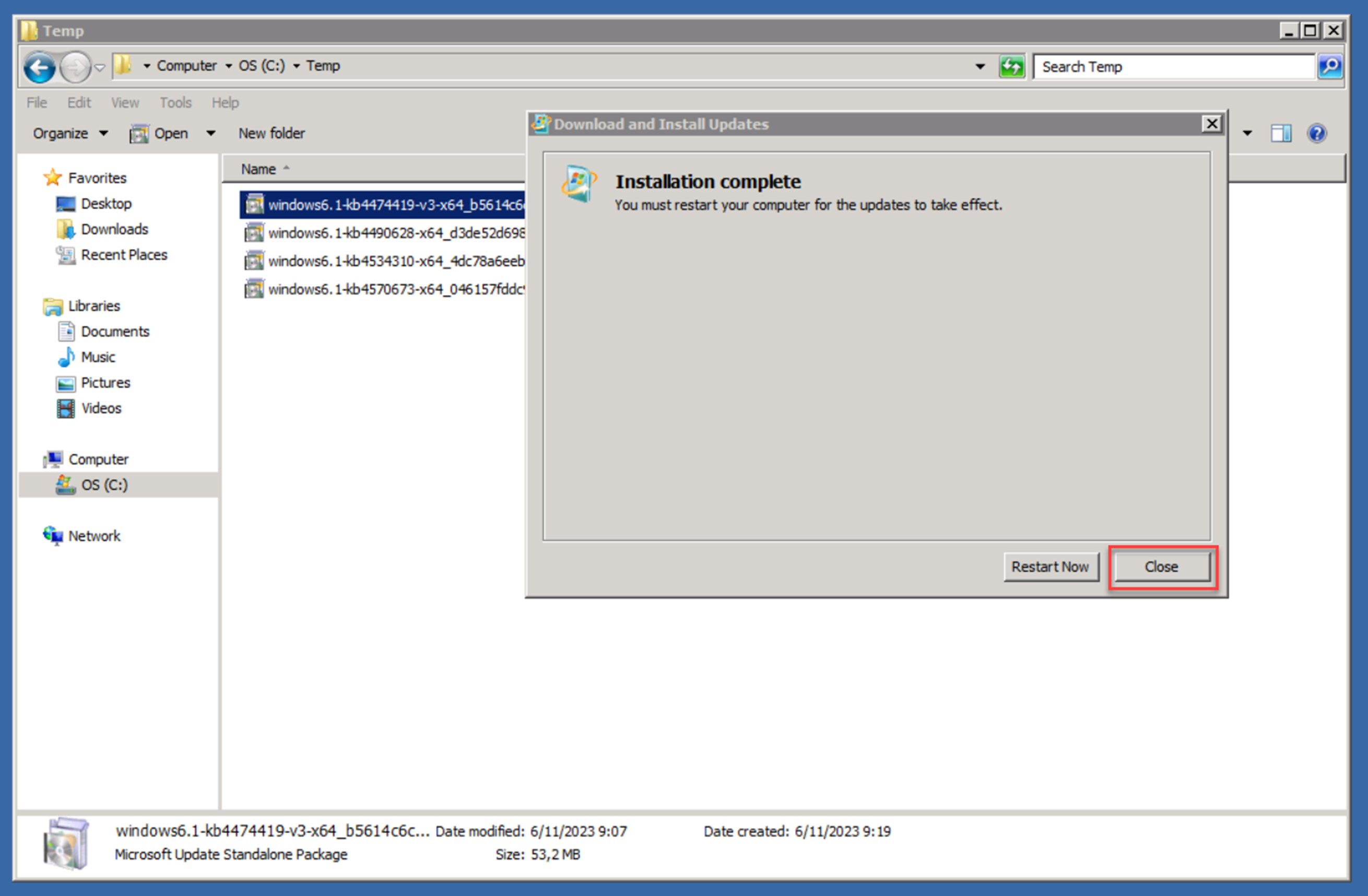 Resolve Windows Update Error “Code 80072EFE” on a Windows Server 2008 ...