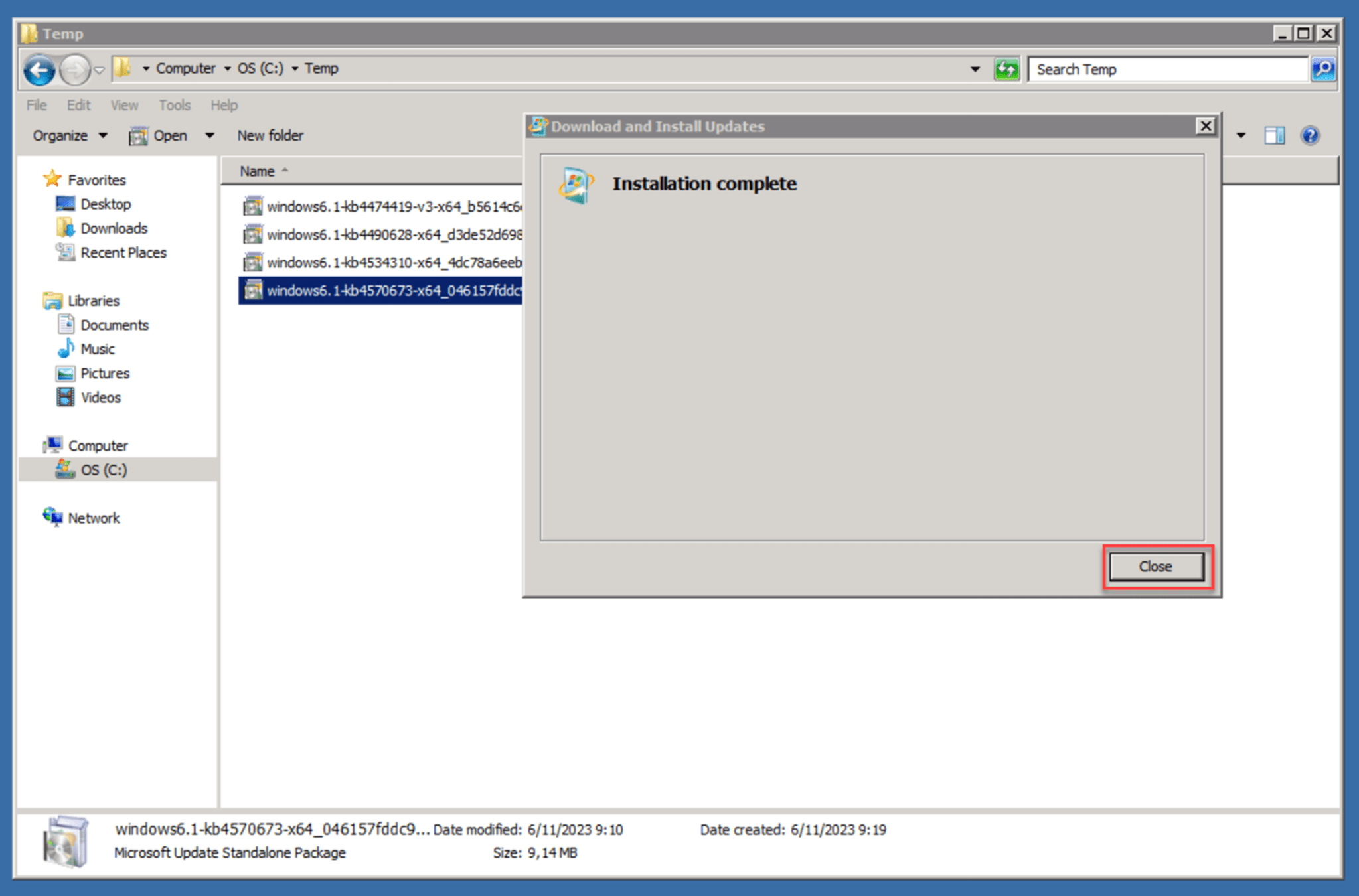 Resolve Windows Update Error “Code 80072EFE” on a Windows Server 2008 ...