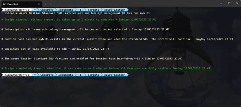 Azure Bastion: Enable Azure Bastion Standard SKU features with Azure ...