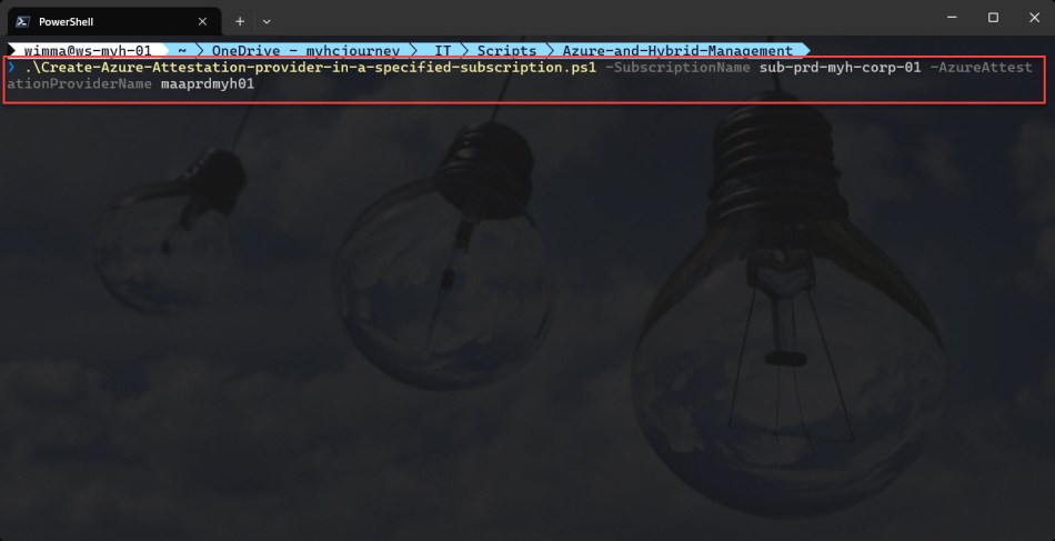 Create a Microsoft Azure Attestation provider with Azure PowerShell ...