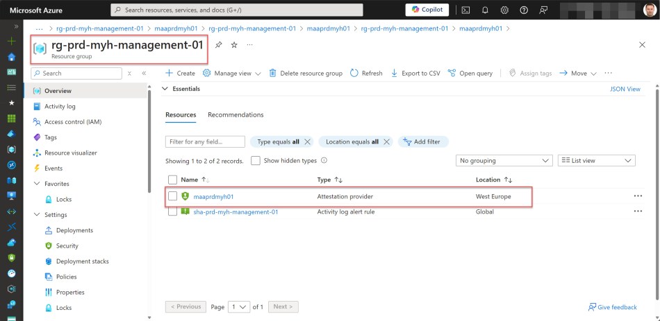 Create a Microsoft Azure Attestation provider with Azure PowerShell ...