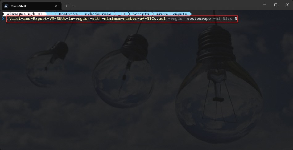 Using an Azure PowerShell script to list and export Azure VM SKUs by ...