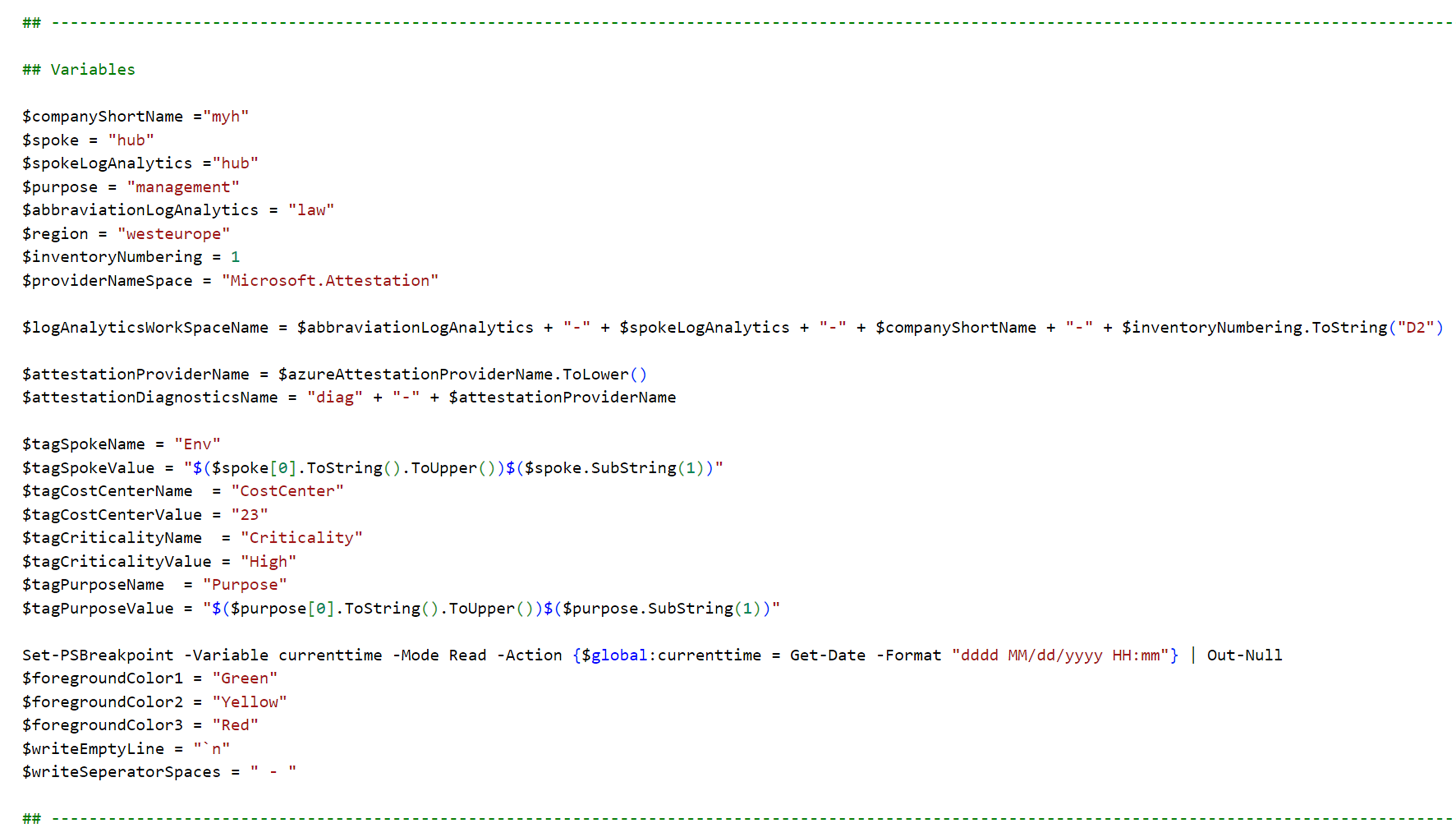 Create a Microsoft Azure Attestation provider with Azure PowerShell ...
