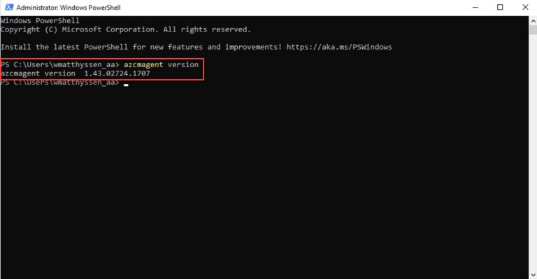 Azure Arc: Checking your Azure Connected Machine agent version – Wim ...