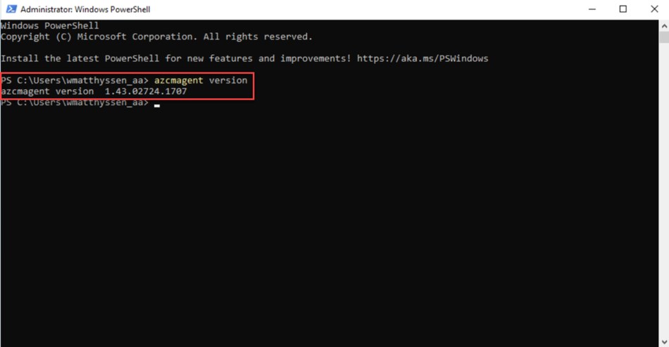 Azure Arc: Checking your Azure Connected Machine agent version – Wim ...