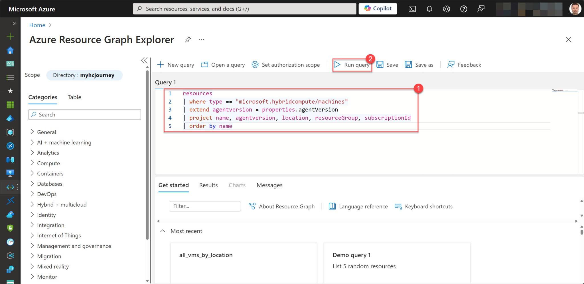 Azure Arc: Checking your Azure Connected Machine agent version – Wim ...