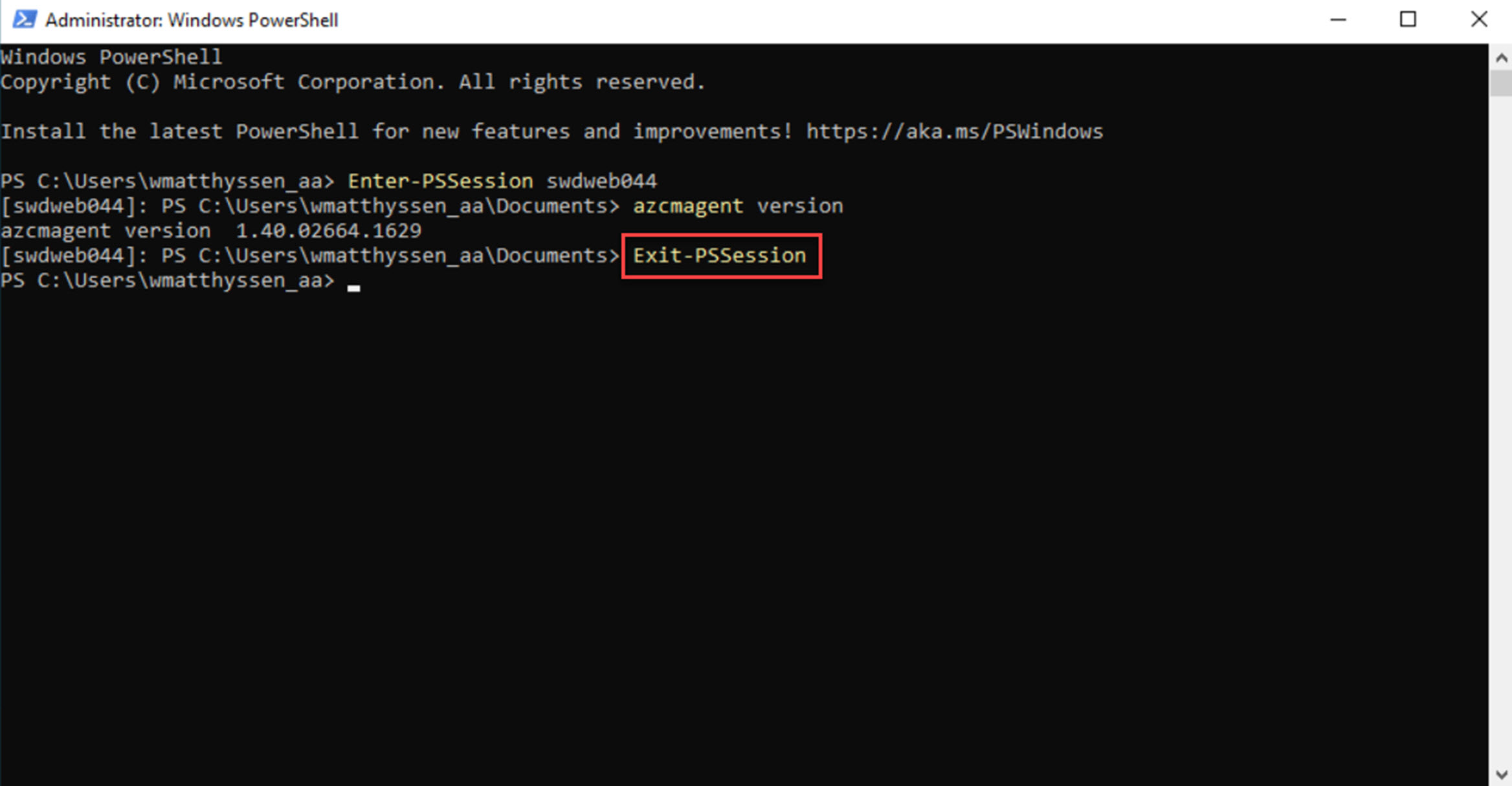Azure Arc: Checking your Azure Connected Machine agent version – Wim ...