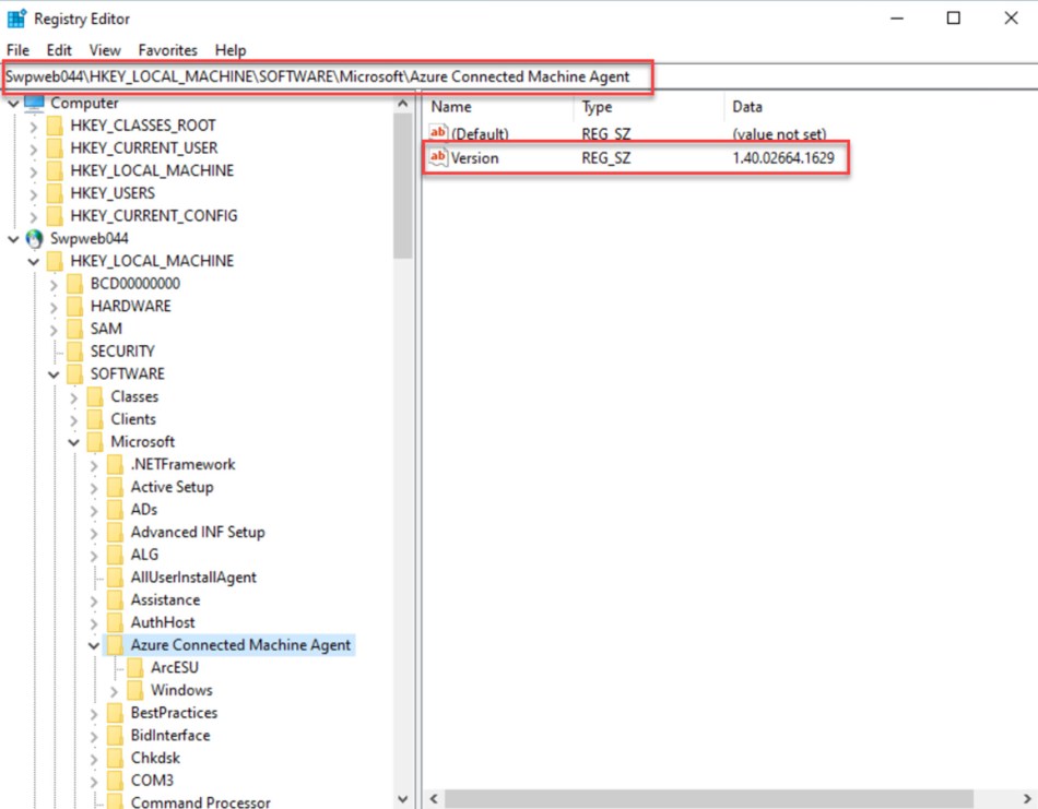 Azure Arc: Checking your Azure Connected Machine agent version – Wim ...