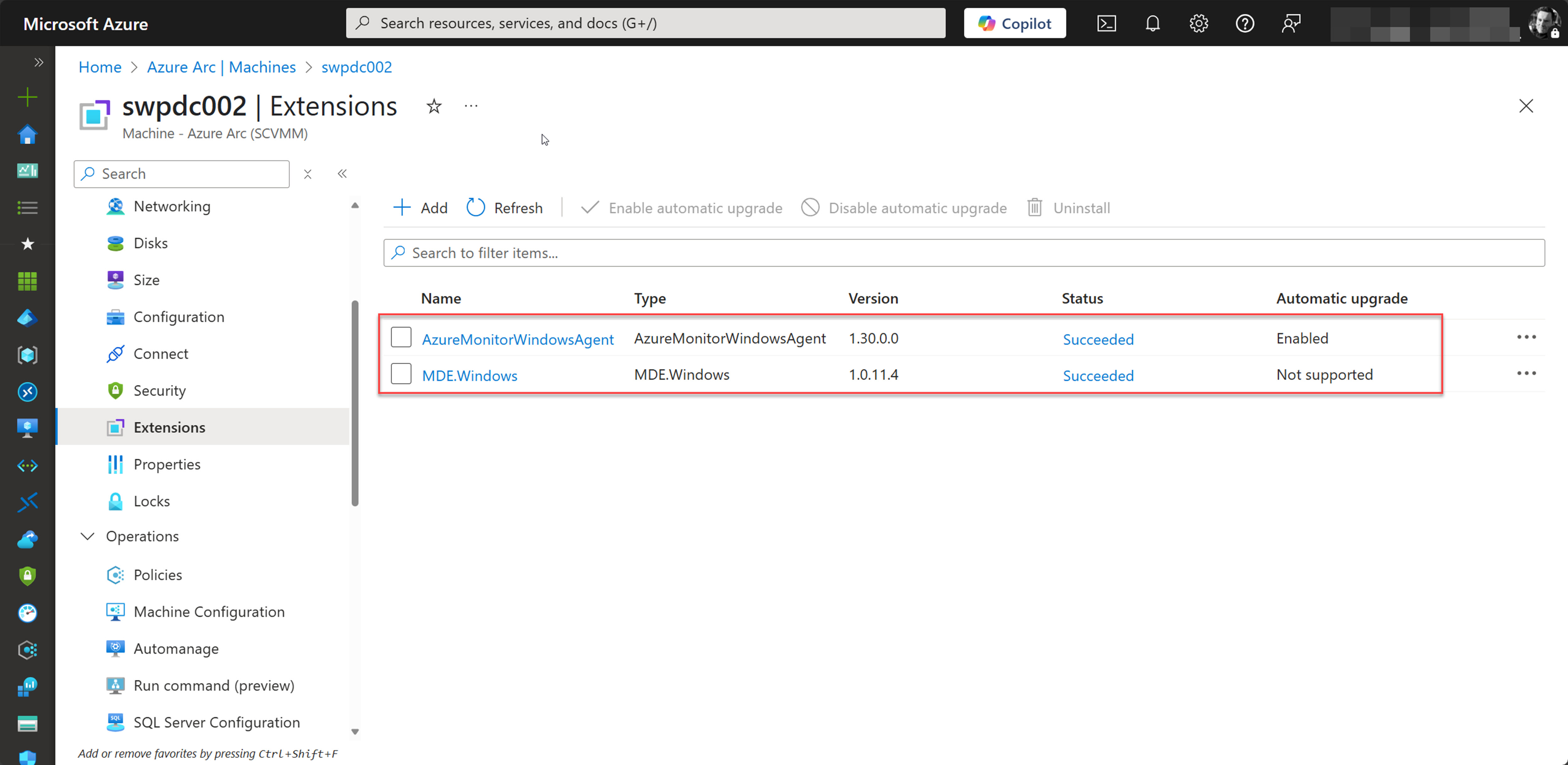 Azure Arc: Customize the extension allowlist for Azure Arc-enabled ...