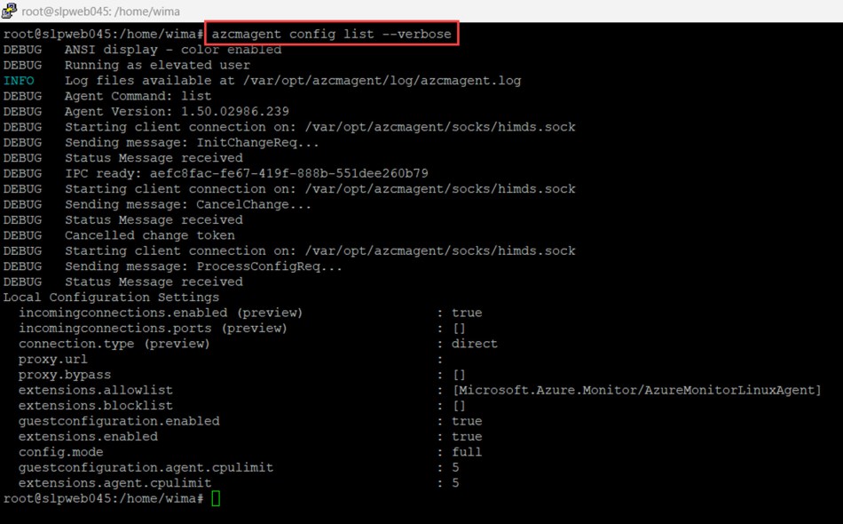 Azure Arc: Customize the extension allowlist for Azure Arc-enabled ...